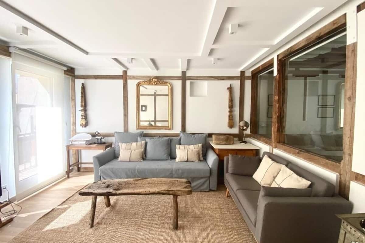 Apartamento | Área de estar | TV de tela plana