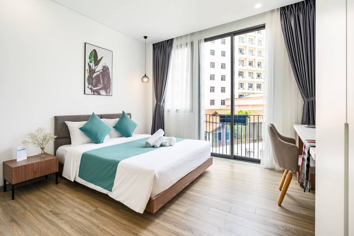 Quarto Deluxe | 1 quarto, secretária, ferro/tábua de engomar, Wi-fi grátis