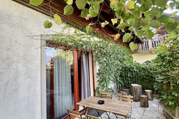 Estúdio Deluxe, 1 quarto (Apartma z 1 spalnico s teraso Tariffa) | Terraço/pátio interior