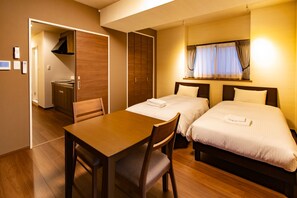 Quarto duplo | Wi-Fi de cortesia, roupa de cama