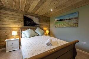 Cabine, 2 quartos, vista para o vale | Roupa hipoalergénica, com decoração personalizada 