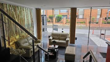 Entrada do alojamento