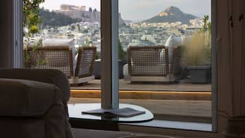 Cobertura luxo (Acropolis View) | Vista para a cidade