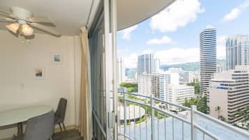 Apartamento em Condomínio Fechado, 1 quarto | Terrenos do alojamento