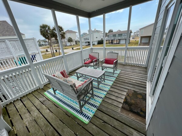Mermaids Grotto Familienfreundliches Haus In Piraten, Nur Wenige Schritte Vom Strand Entfernt - Galveston, TX
