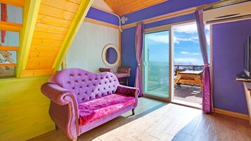 Quarto (202) | Área de estar | TV de tela plana