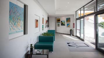 Sala de estar do lobby