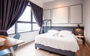 Apartamento Deluxe, 2 quartos | 2 quartos, com decoração personalizada, com mobília individualizada 