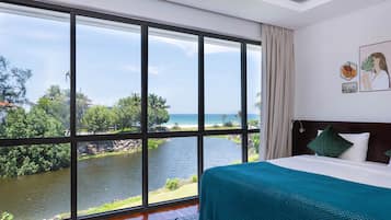 1 quarto, roupas de cama premium