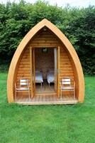 Cabine, casa de banho partilhada (camping pod)