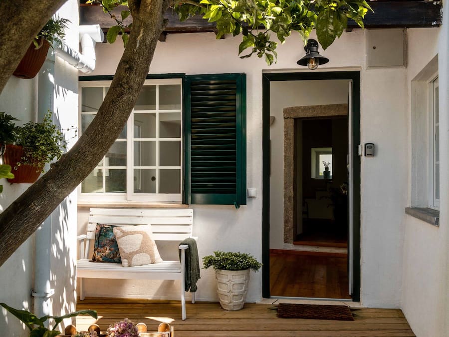 Fachada do alojamento