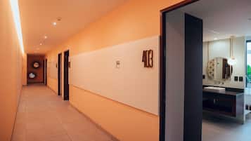 Loft | 1 quarto, cofre com capacidade para portátil