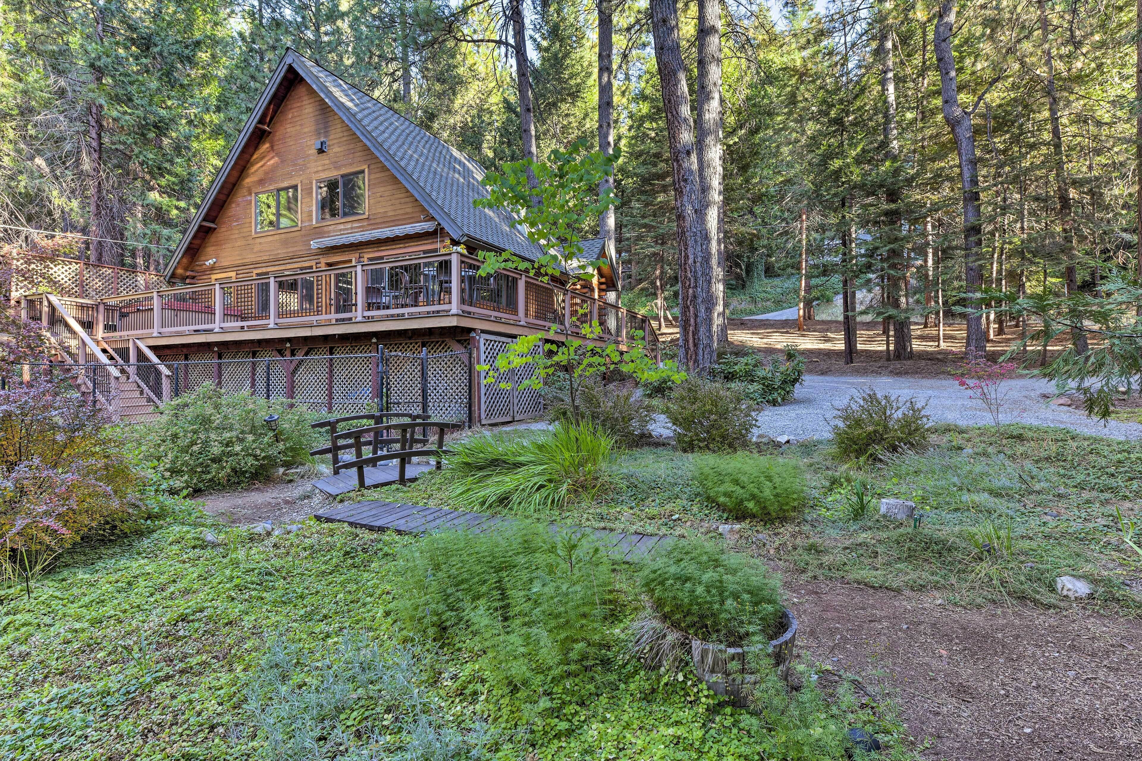 Amber Cabin' w/ Hot Tub, Near Top Vineyards! - Pollock Pines | Vrbo