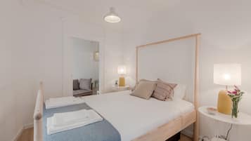 Apartamento, 2 quartos | 2 quartos, ferro/tábua de engomar, berços/camas para crianças