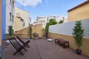 Apartamento, 2 quartos | Terraço/pátio interior