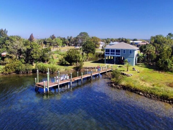 Waterfront Crystal River Ozello Island Home - private dock/pier and ...