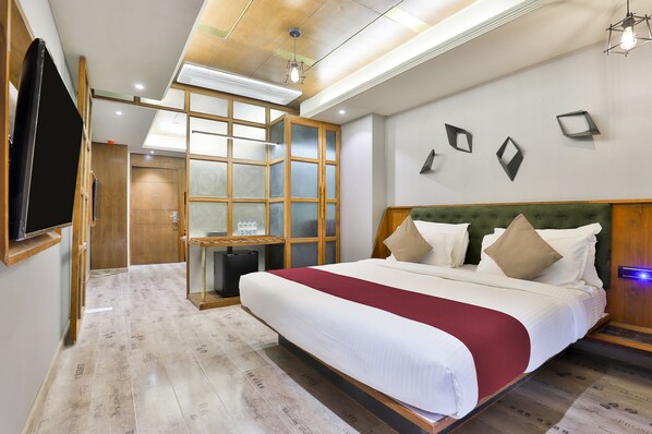 1 quarto, roupa de alta qualidade, camas de colchão Tempur-Pedic 