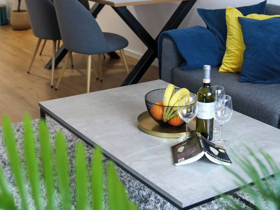 Apartamento (Lavanda) | Sala de estar | Televisor LCD