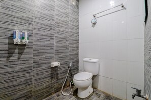 Estúdio luxo | Banheiro | Chuveiro, toalhas de banho