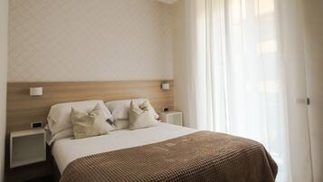 Quarto casal ou duplo luxo | Roupas de cama premium, individualmente decorados