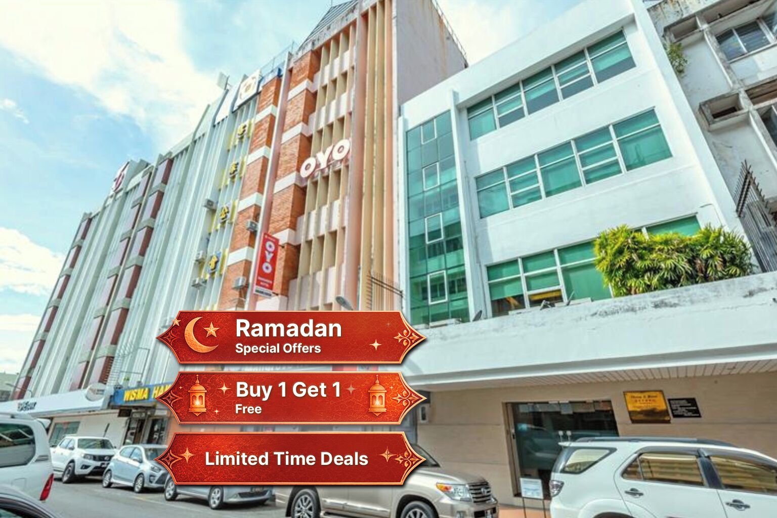 Fachada do alojamento