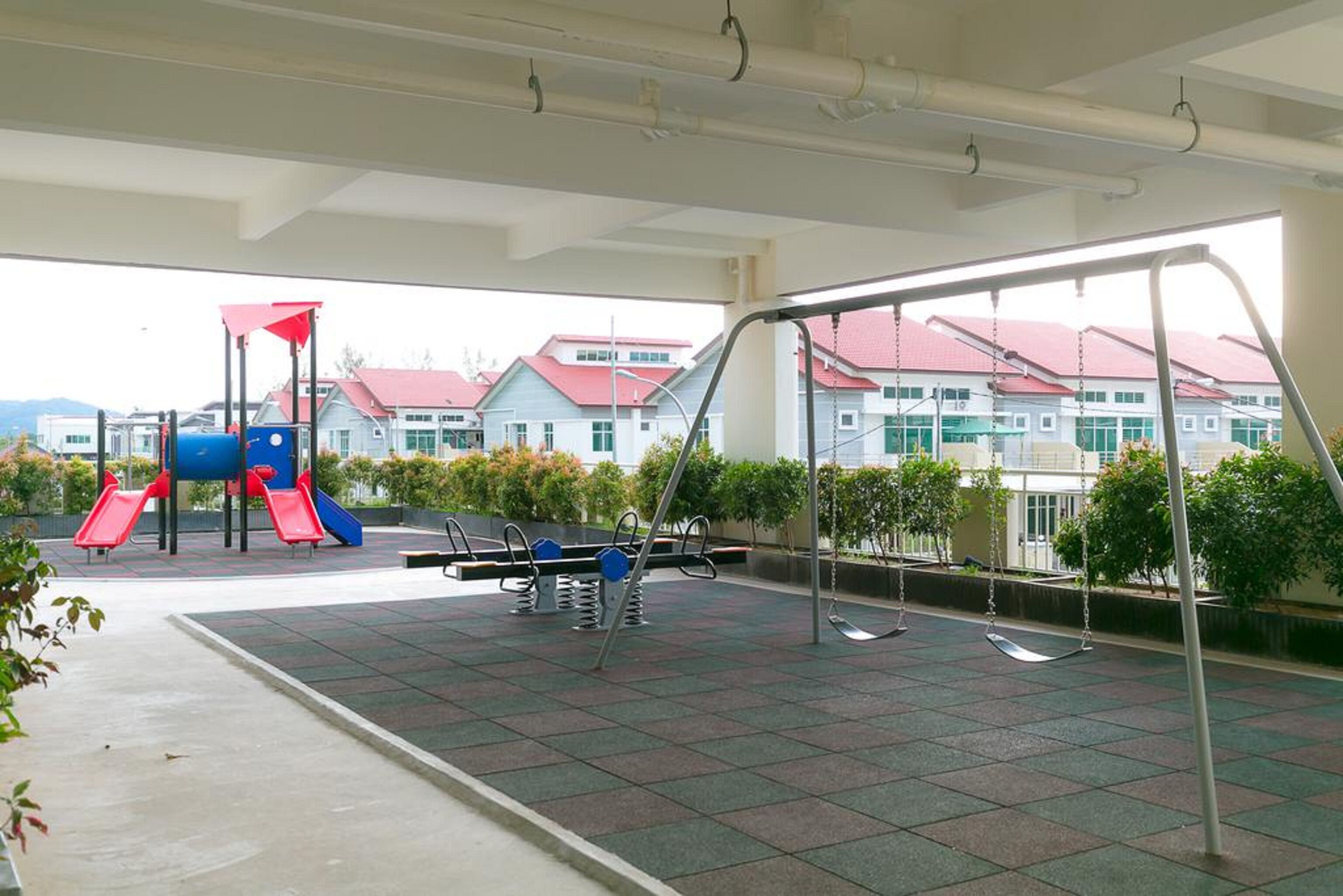 Área de recreio para crianças (ao ar livre)