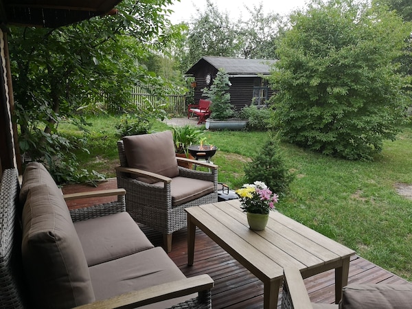 Hundefreundliches Tiny House Auf Großem, Eingezäunten Grundstück Im Bienengarten - Weimar