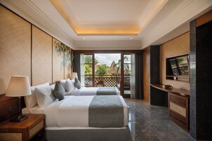 Adiwana Ricefield View | Roupas de cama premium, frigobar, cofres nos quartos, escrivaninha