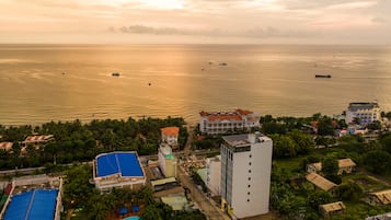 Vista para a praia ou o mar