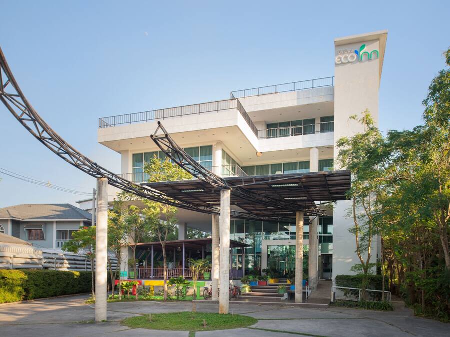 Fachada da propriedade