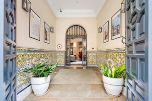 Entrada do alojamento