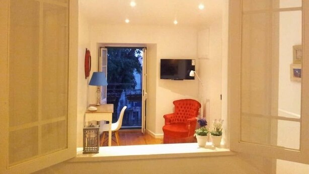 Apartamento, 1 quarto, Vista para a cidade | Sala de estar