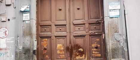 Entrada do alojamento