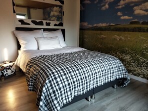 Quarto Cidade (Cows) | Edredões de penas, com decoração personalizada