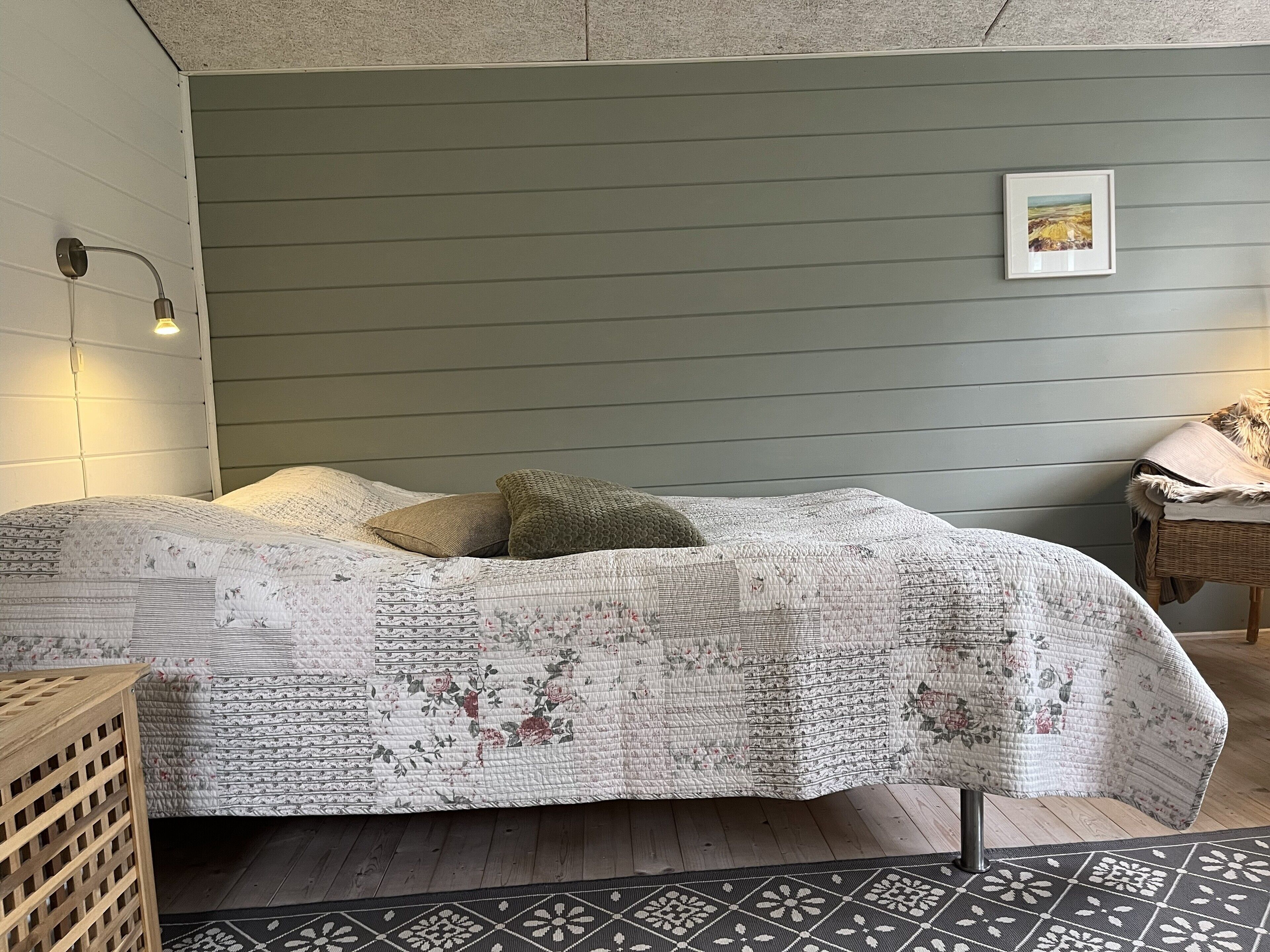 Cabana, banheiro compartilhado, no jardim | Escrivaninha, ferros/tábuas de passar roupa, Wi-Fi de cortesia