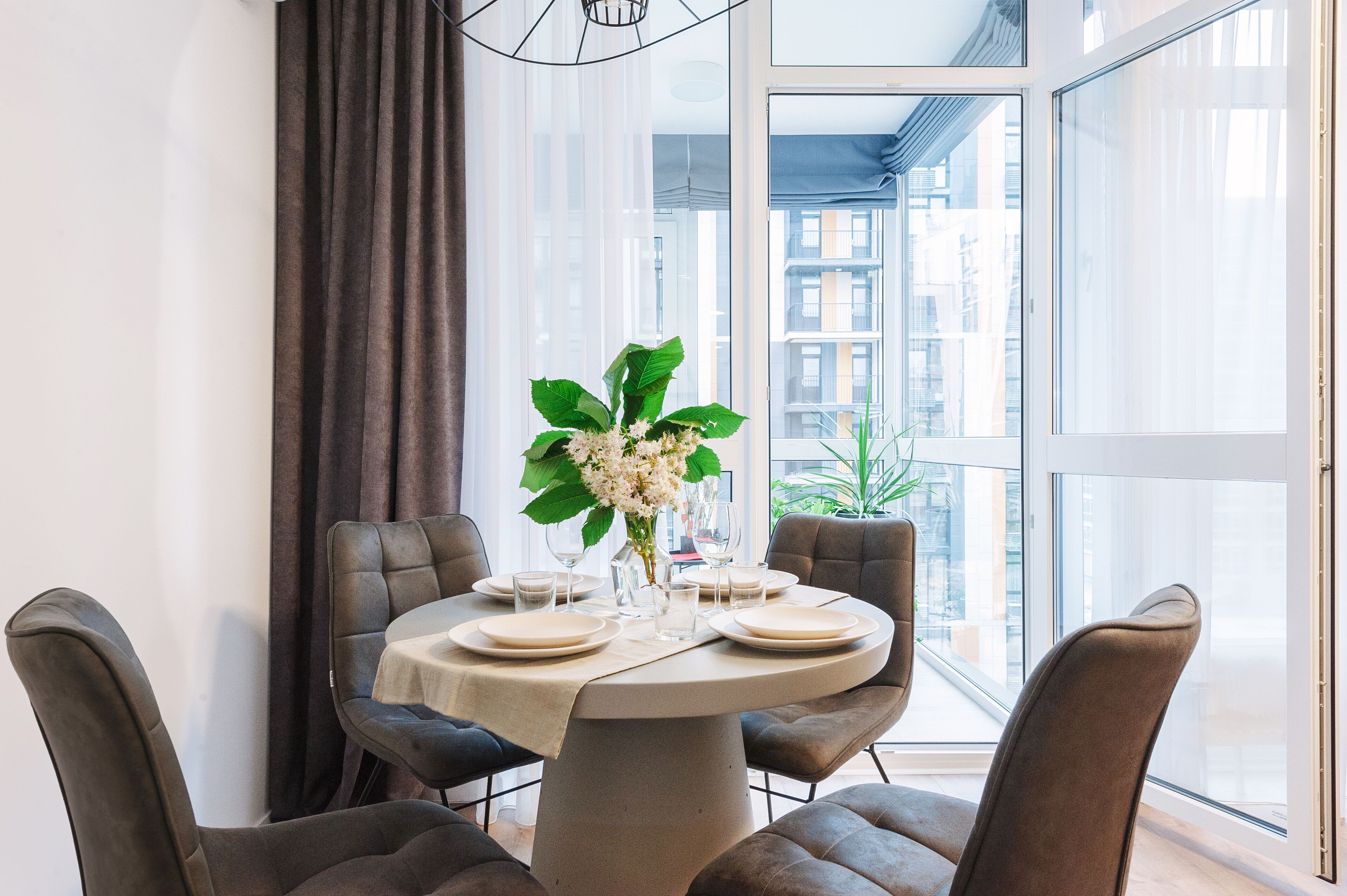 Apartamento | Opções para refeição no quarto