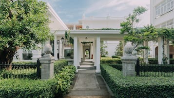 Área externa para banquete