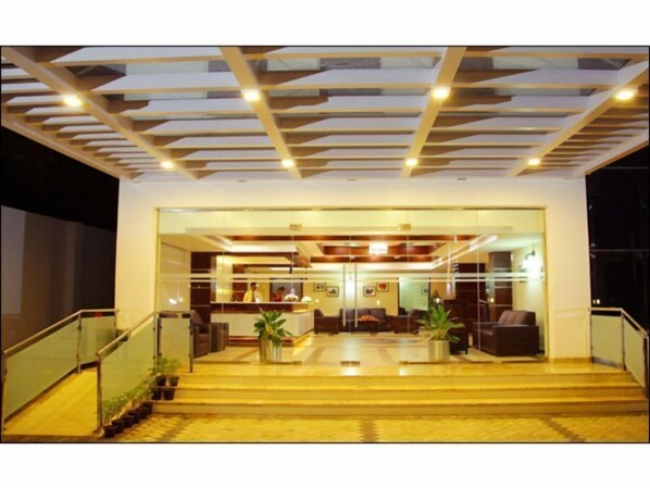 Entrada do alojamento