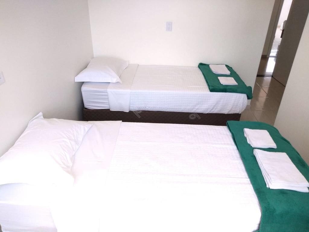 Quarto Twin Básico | Wi-fi grátis, roupa de cama fornecida 