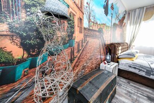 Suite-Estúdio Elite (Faby) | 1 quarto, edredões de penas, camas de colchão Select Comfort 