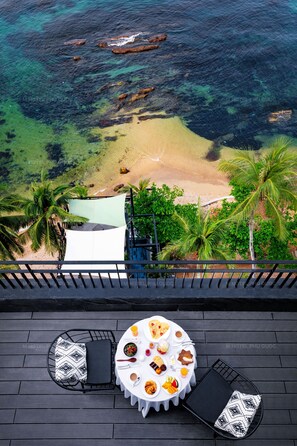 Rooftop Ocean View Suite | Terraço/pátio interior