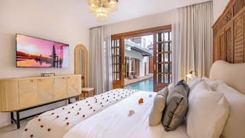 Villa Familiar, 3 quartos | 3 quartos, roupa hipoalergénica, cofre no quarto