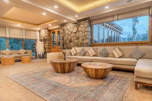 Sala de estar do lobby