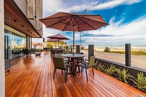 Vistas para a praia, aberto todos os dias 