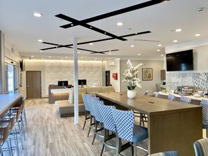 Sala de estar do lobby