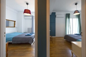 Apartamento, Vista para a cidade | Ferro/tábua de engomar, berços/camas para crianças grátis 