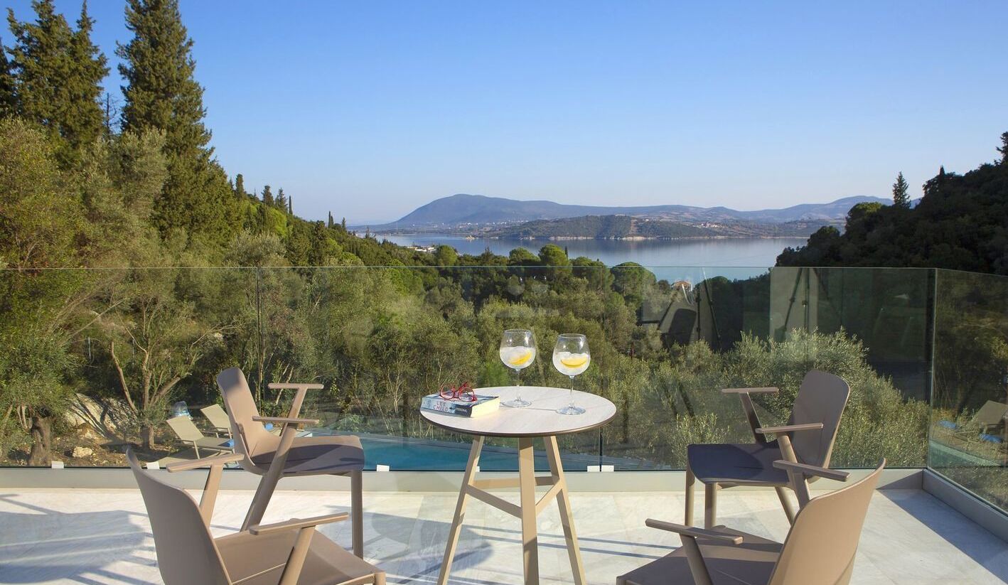 Villa, 4 quartos, piscina privativa, vista para o mar | Vista da varanda