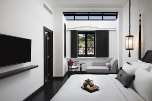 Quarto Duplo Deluxe (Kapitan) | Camas de colchão pillowtop, minibar com produtos grátis