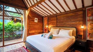 River Wooden House | Minibar, cofre no quarto, Wi-fi grátis, roupa de cama fornecida