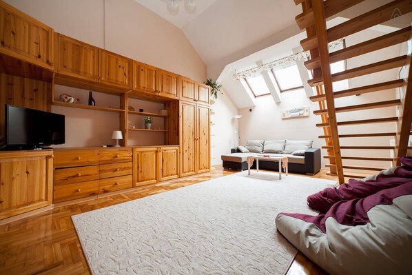 Apartamento, 2 quartos | Cozinha privada | Geladeira